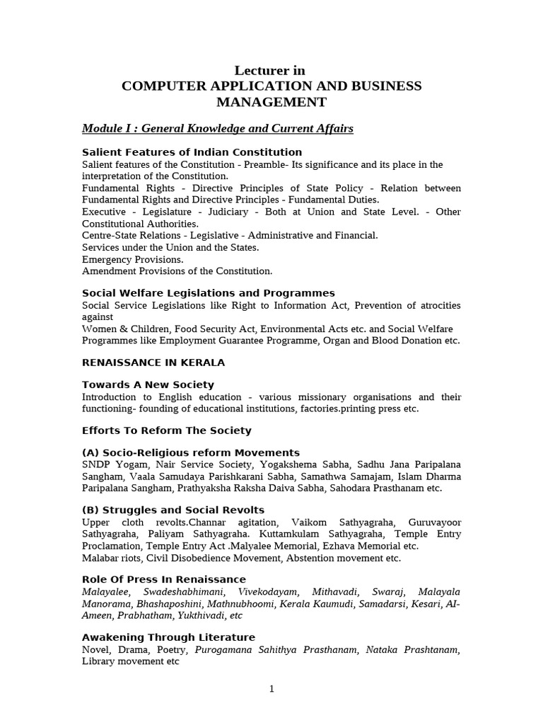 Computer Application and Business Management | PDF | Equations ...