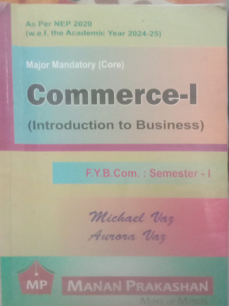 Commerce Manan | PDF | Career & Growth | Business