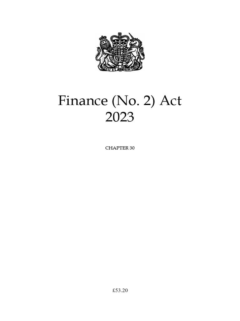 Uk Finance Act | PDF | Taxes | Expense