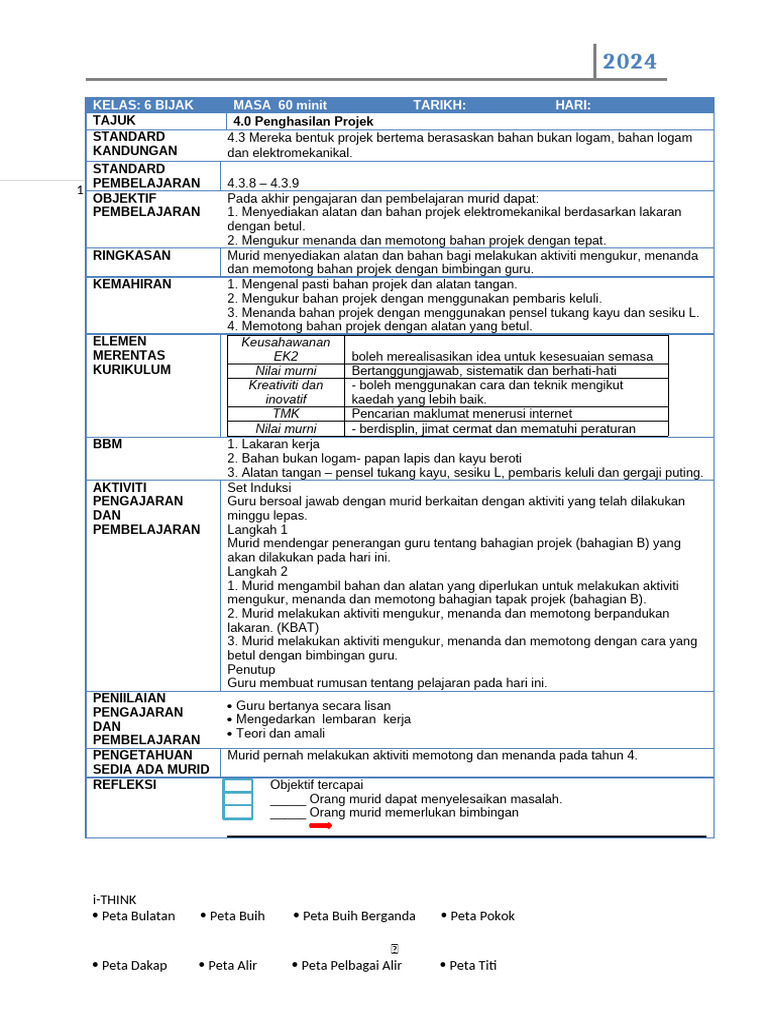 RPH-RBT-THN-6 Week 5 | PDF | Seni