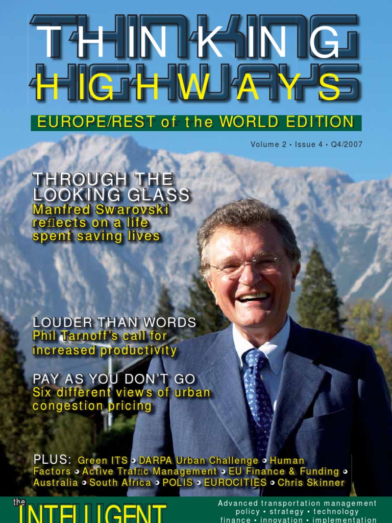 Thinking Highways Europe/RoW November 2007 | PDF | Toll Road | Transport