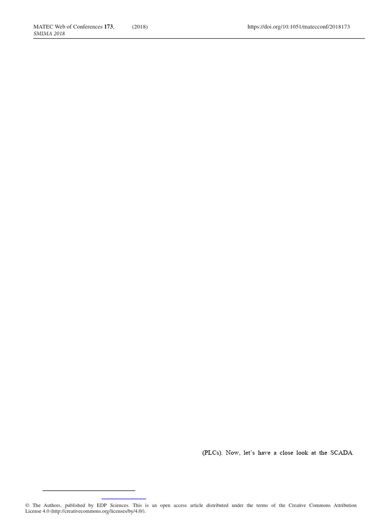 Behavior Based Anomaly Detection Model In Scada Pdf Computer Security Security