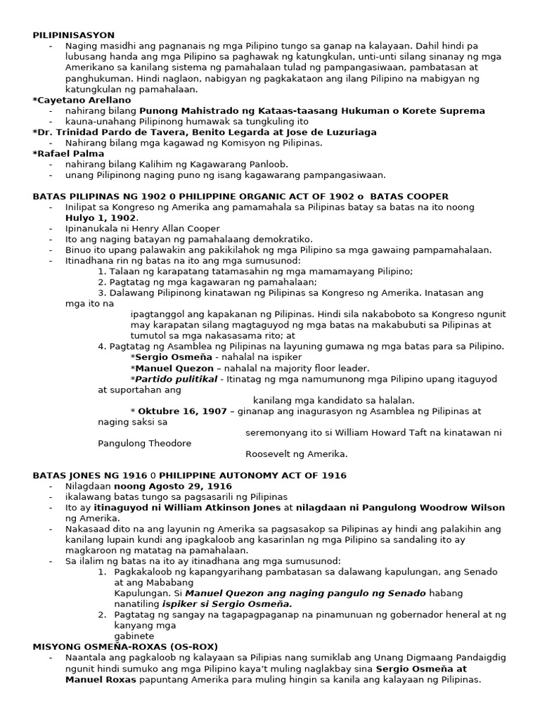 PILIPINISASYON | PDF