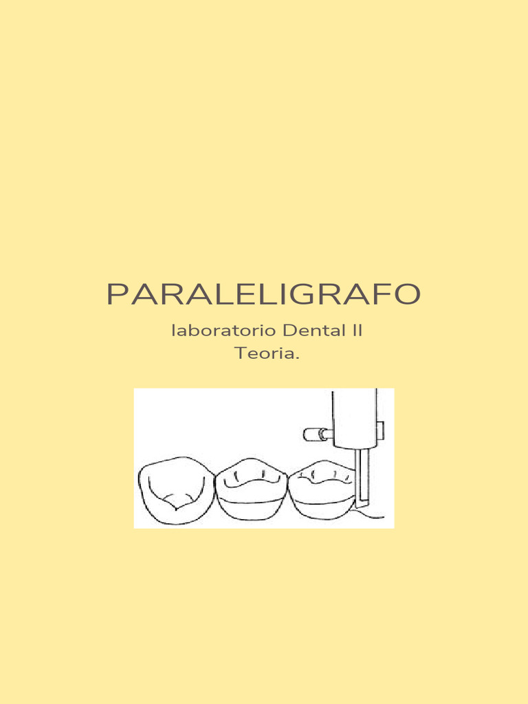 Uso del Paralelígrafo en Prótesis Dental | PDF