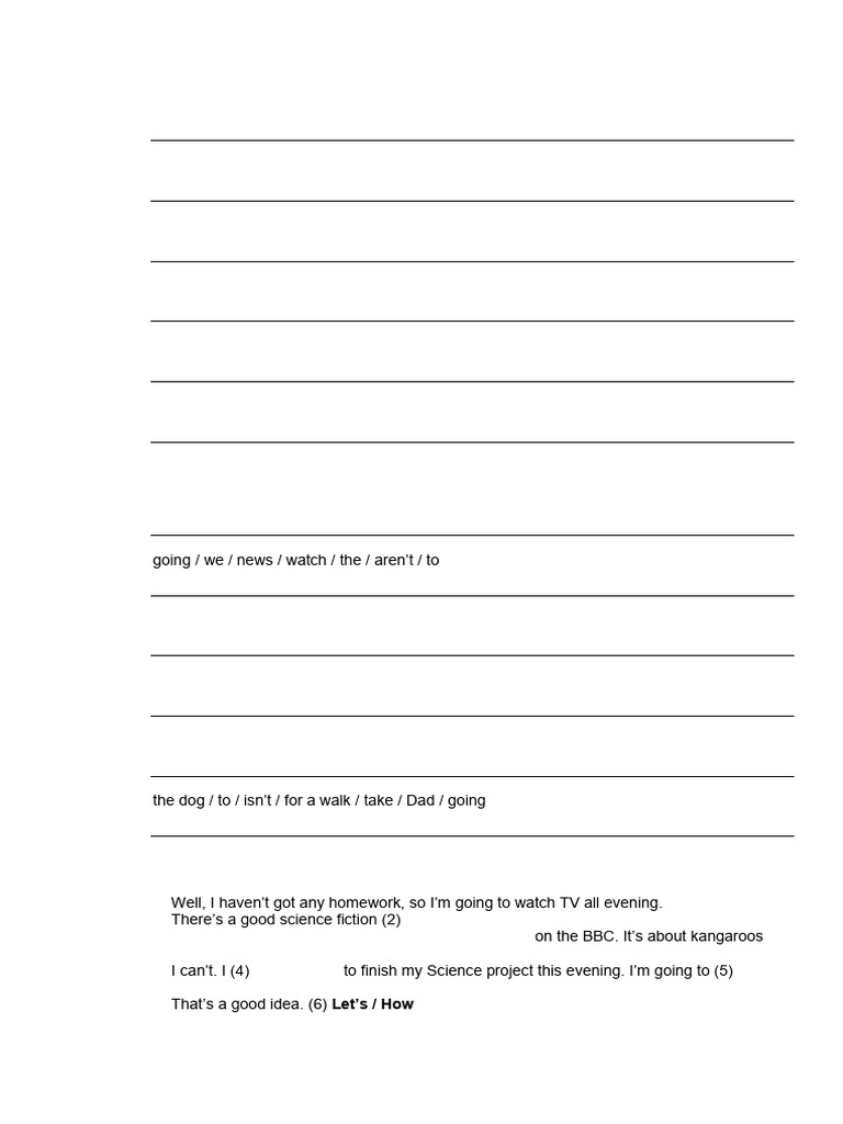 6b PRACTICE Going To Adj Adv | PDF | Language Arts & Discipline