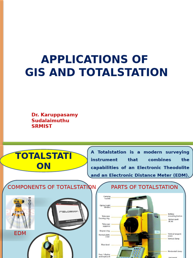 GIS and Total Station Applications | PDF | Geographic Information ...