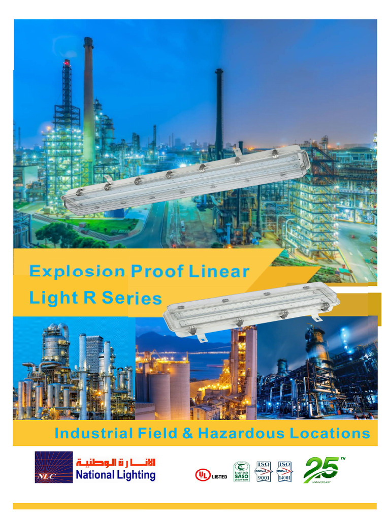 Specification of R Series Explosion Proof LED Linear Light ATEX OR ...