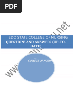 UNILAG JUPEB Practice Questions Answers | PDF