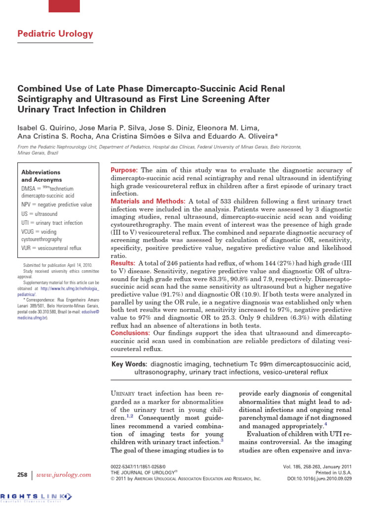 Quirino Et Al 2010 Combined Use of Late Phase Dimercapto Succinic Acid ...