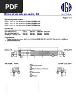 GS-28 Industrial Push Type Gas Springs | PDF | Piston | Manufactured Goods
