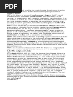 Non-Pathological Criminal Capacity | PDF | Criminal Law | Crimes