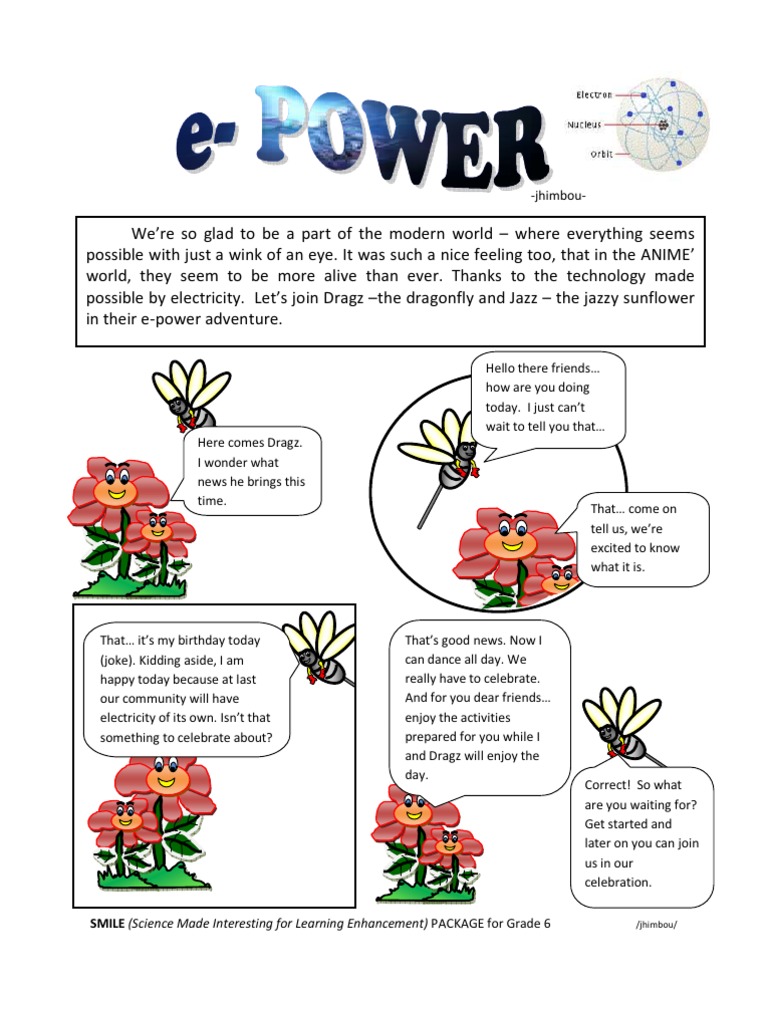 Grade 6 Module | PDF | Energy Development | Electricity