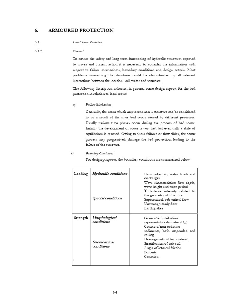 Chapter 6 Design Criteria | PDF | River | Civil Engineering