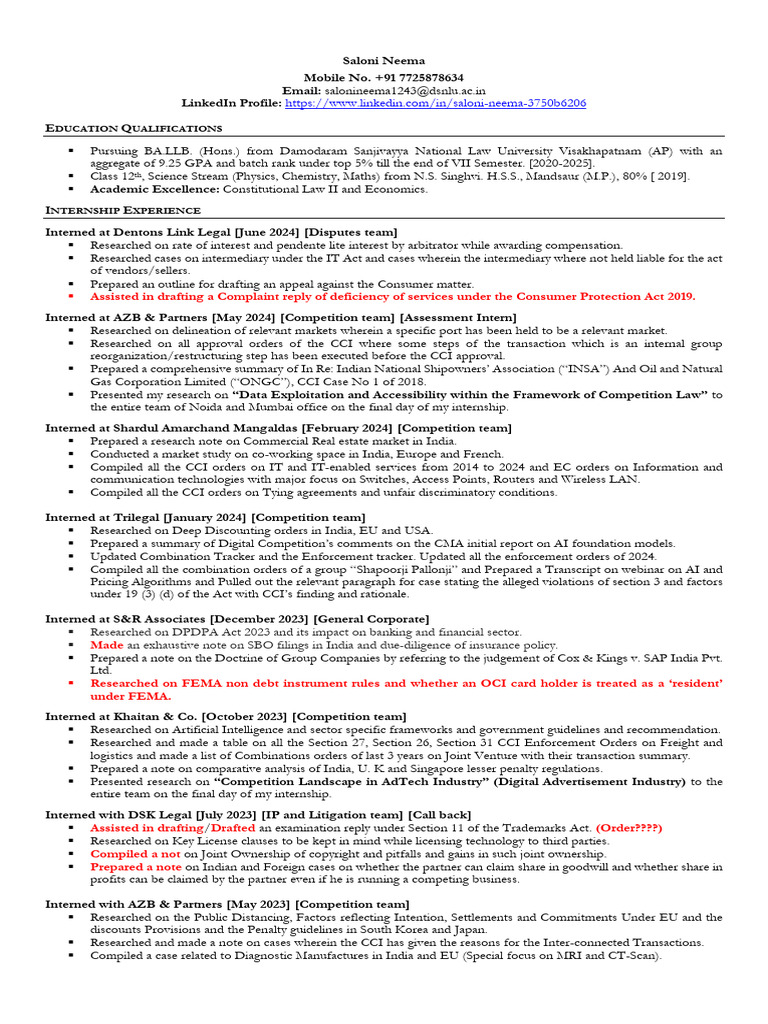 Assisted in Drafting A Complaint Reply of Deficiency of Services Under ...