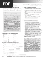 Focus 3 Unit 3 Test Worksheet 3 | PDF | English As A Second Or Foreign ...