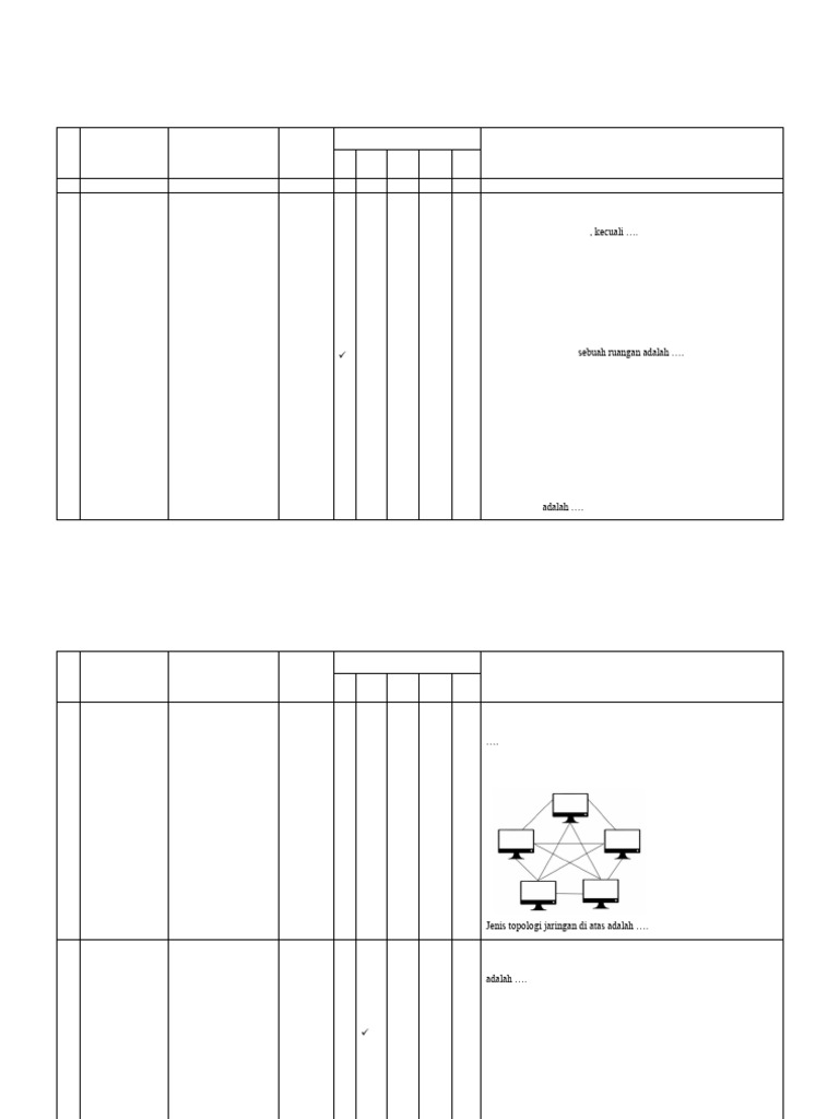 Ksap Paket 4 Ukk TKJ 2023-2024 | PDF | Teknologi & Rekayasa