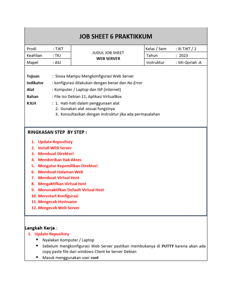 Tutorial Web Server. | PDF | Komputer Tutorial Web Server. | PDF | Komputer