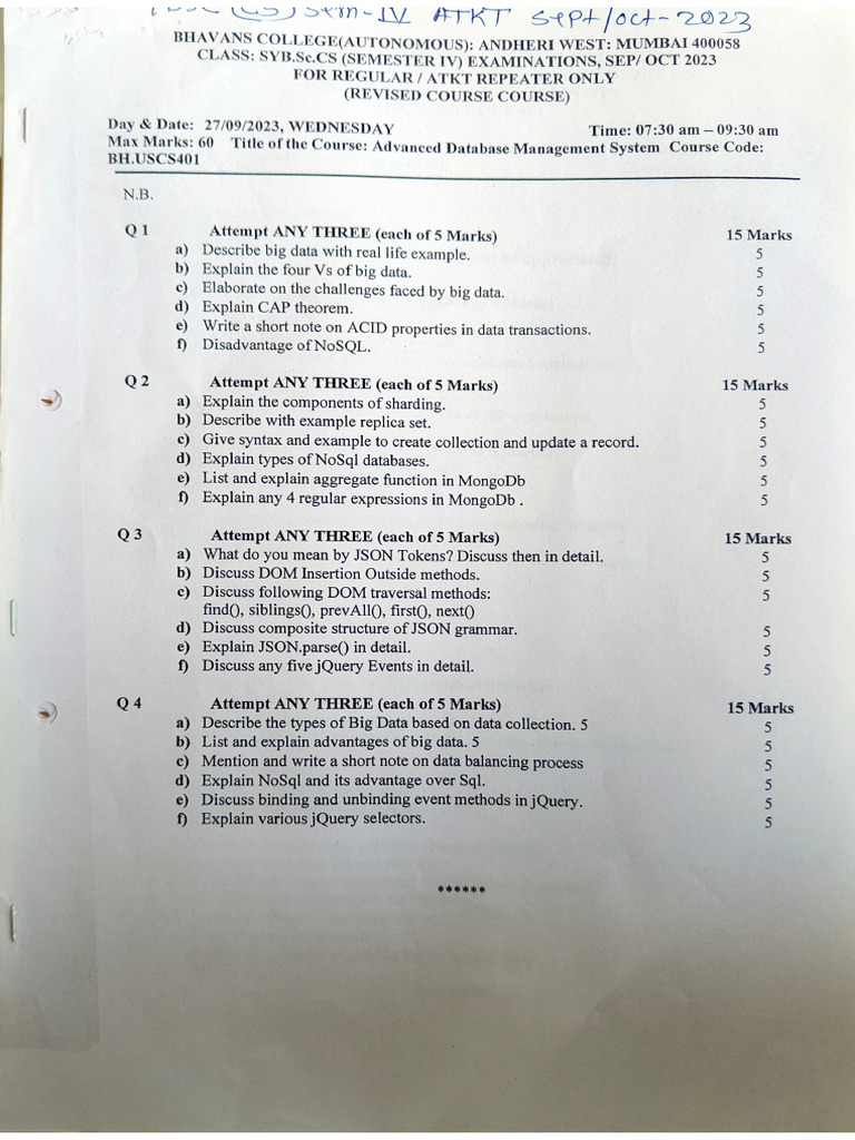 ADBMS | PDF ADBMS | PDF