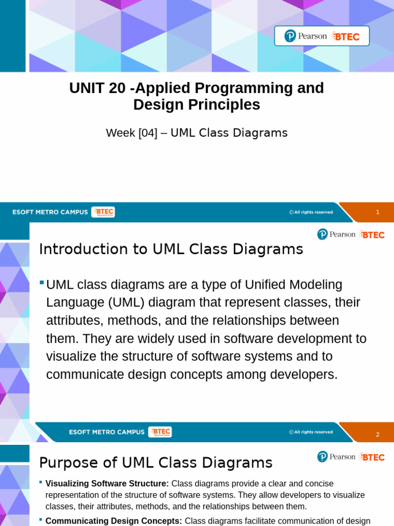 5578-1700040083911-HND - APDD - W4 - UML Class Diagrams | PDF | Class (Computer Programming ...