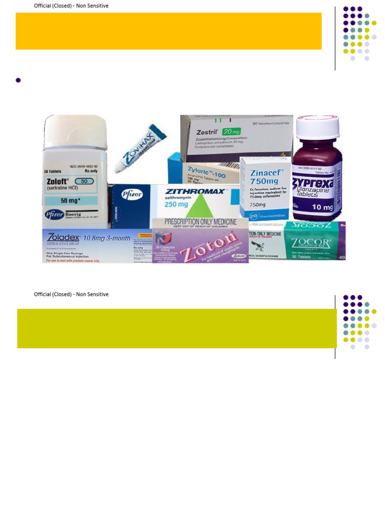 2c. - Naming of Drugs and Proprietary Vs Generic - Oct 2024 | PDF ...