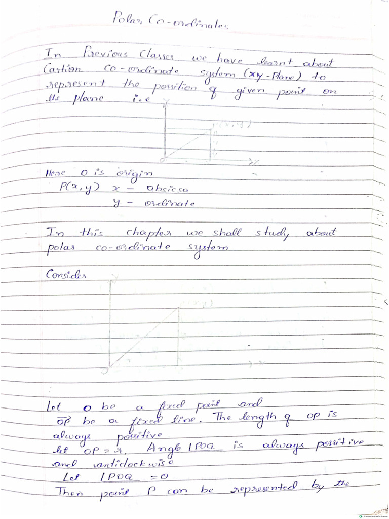 Polar Coordinates | PDF