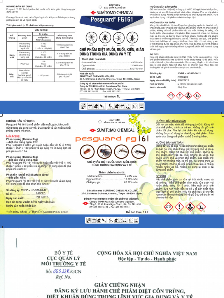 Pesguard FG161 | PDF