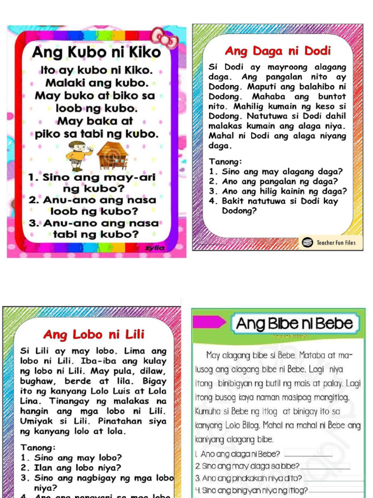 Keng Reading Tagalog | PDF