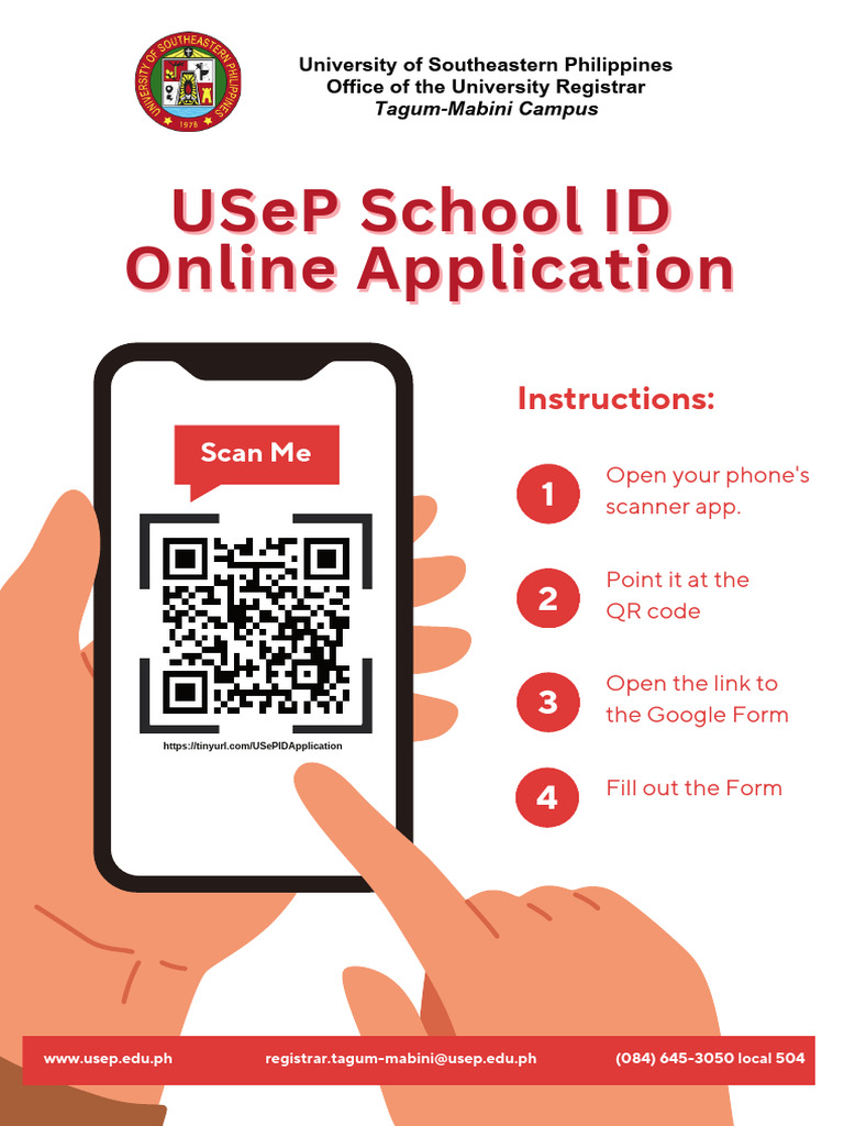 USeP School ID Online Application 1 | PDF