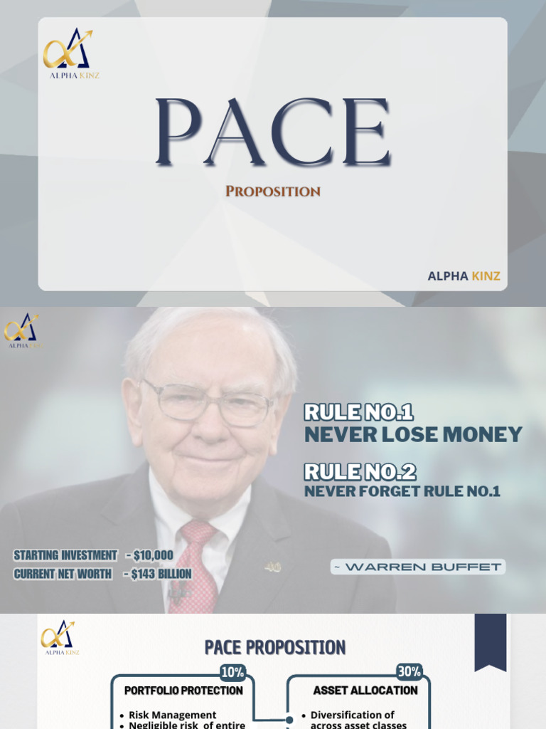 Alphakinz Pace Presentation - Final | PDF | Investing | Financial Risk