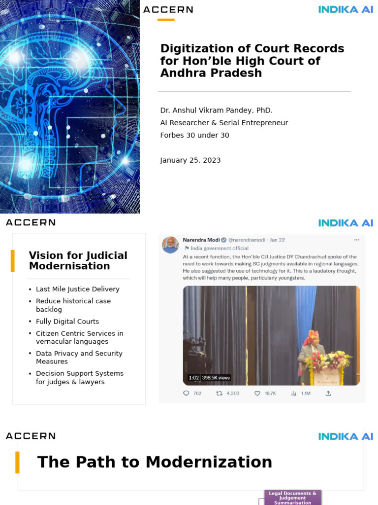 Digitization of Court Records | PDF | Artificial Intelligence ...