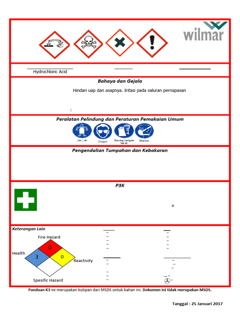 Asam Klorida (HCL) | PDF