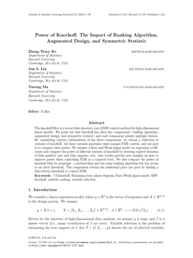 Power of Knockoff: The Impact of Ranking Algorithm, Augmented Design, and Symmetric Statistic ...