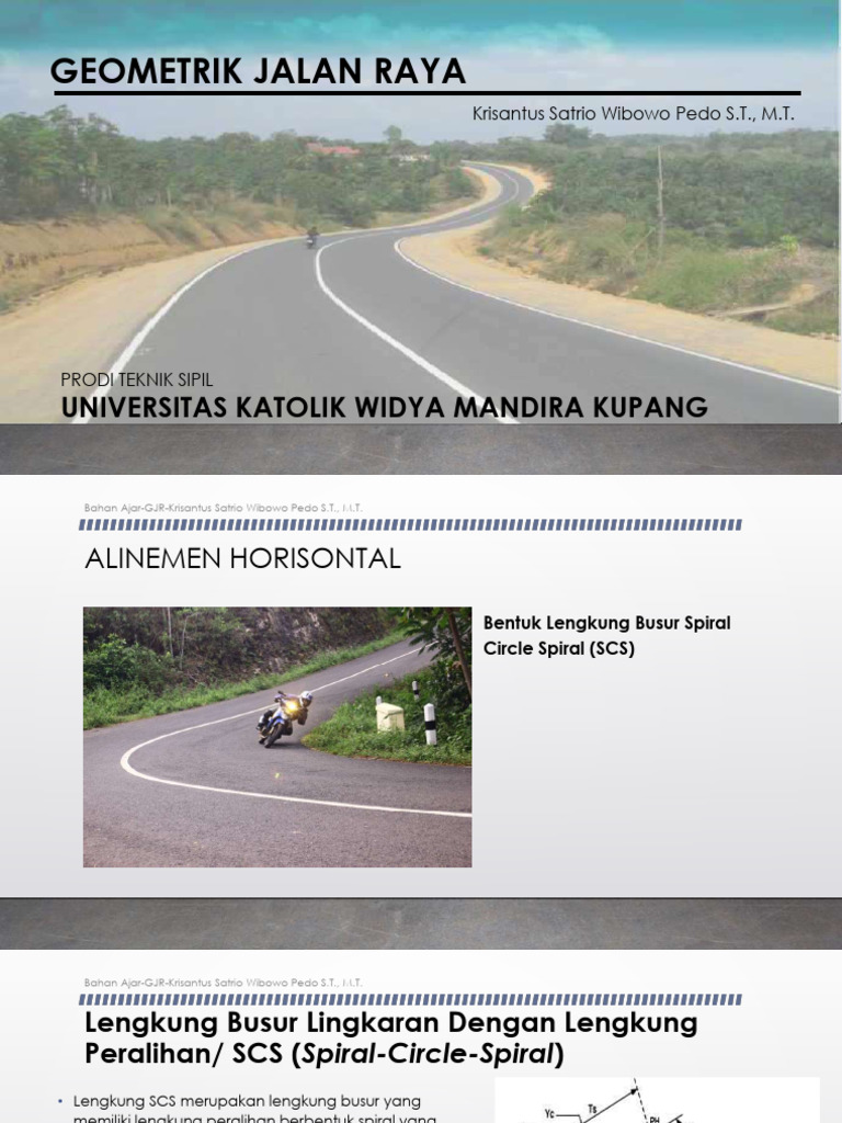 6-Geometrik Jalan Raya | PDF