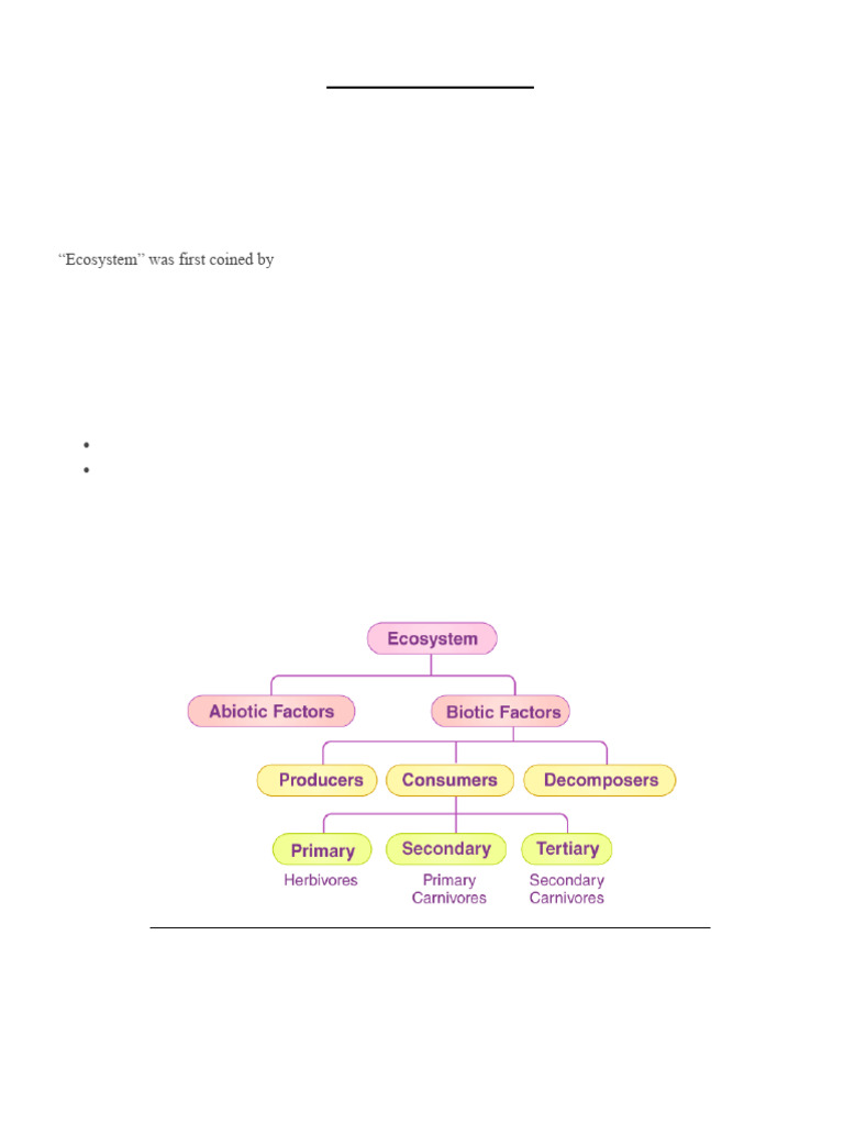 Ecosystem Pdf Ecosystem Food Web