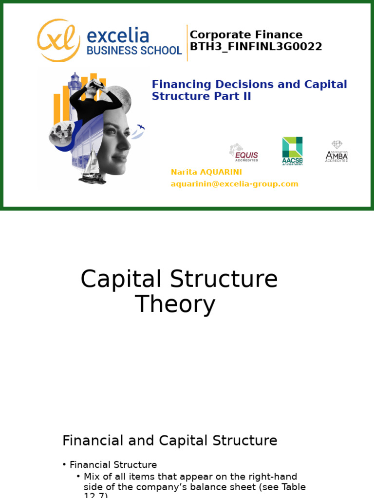 Corporate Capital Structure Guide | PDF | Capital Structure | Debt
