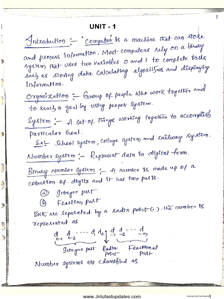 CO R20 - UNIT-1 | PDF