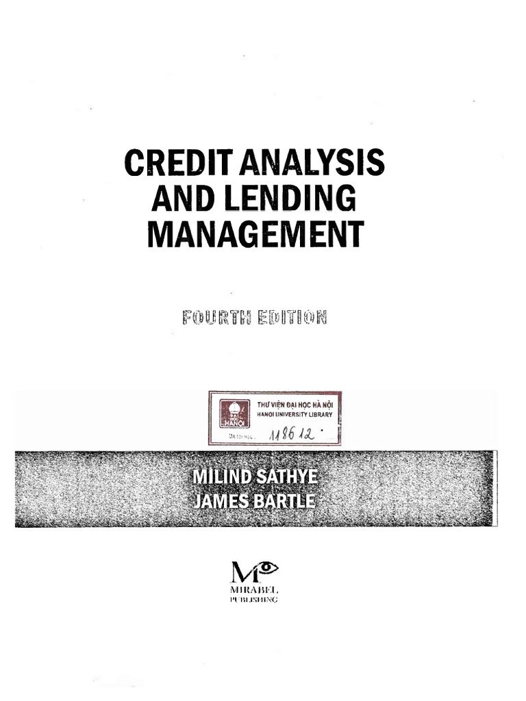 Credit Analysis & Lending Management Guide | PDF | Loans | Credit