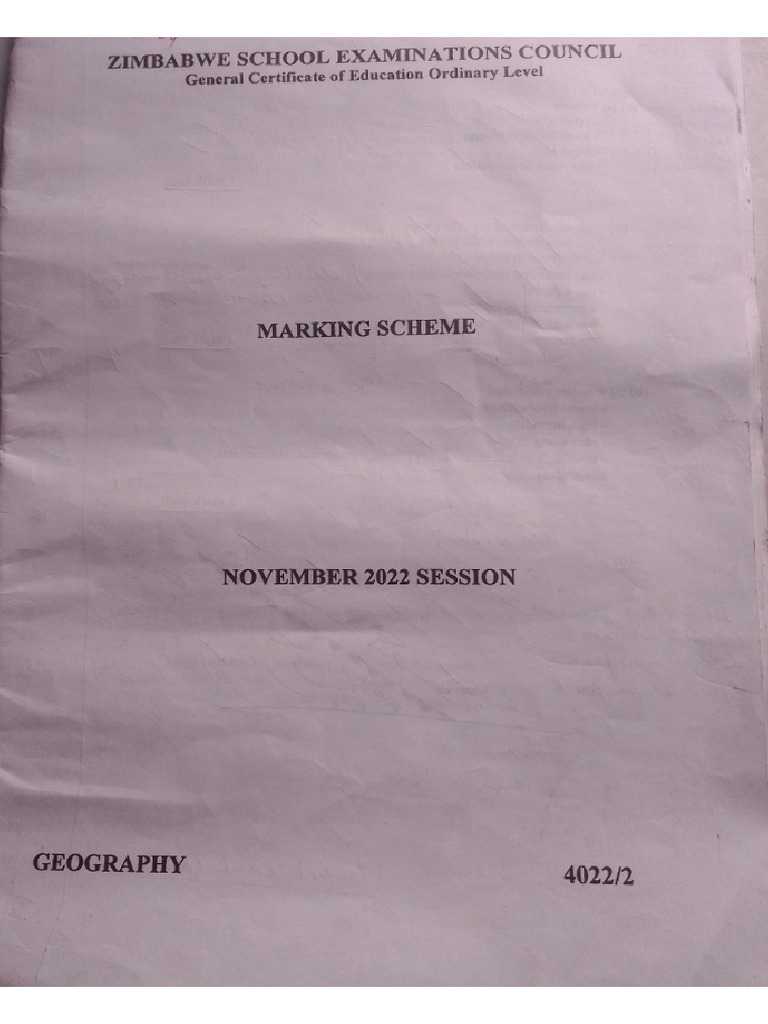 2022 Marking Guide | PDF