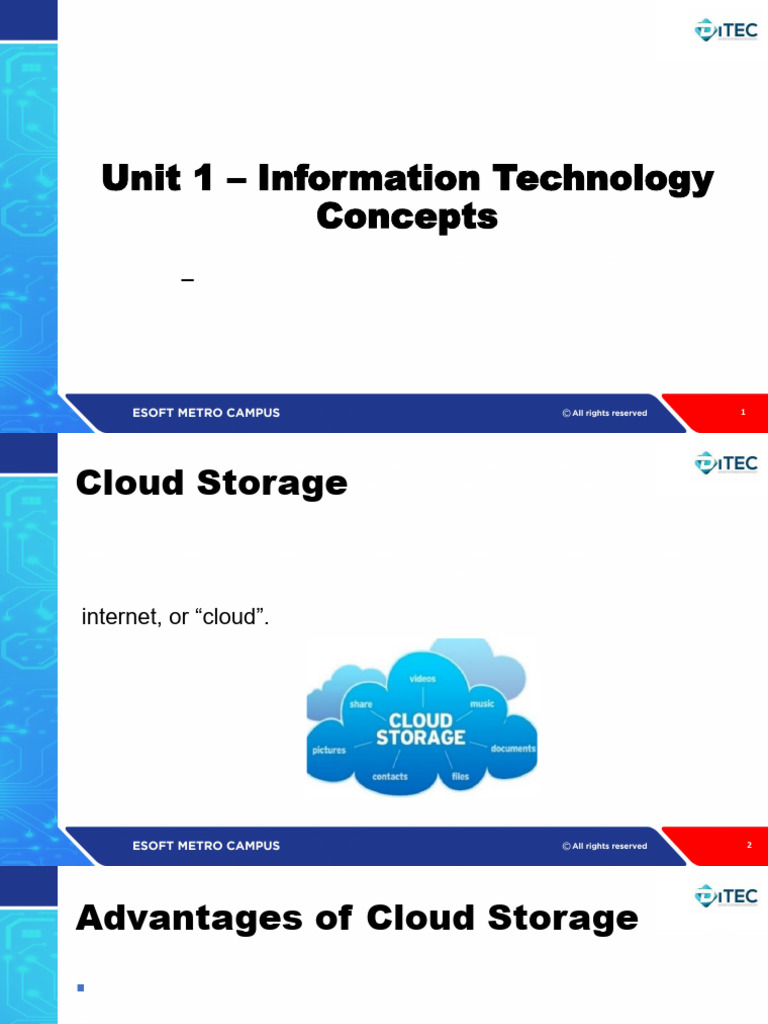Cloud Storage and IT in Daily Life | PDF | I Cloud | Cloud Computing