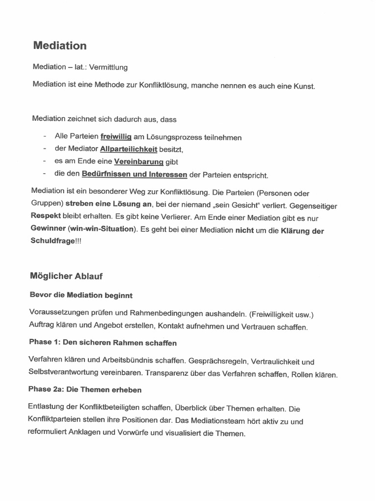 Mediation | PDF