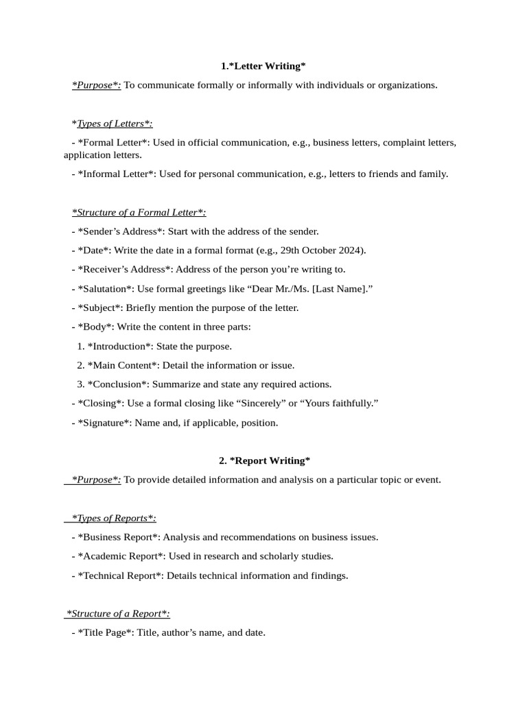 Unit 3 Communication Pdf Memorandum Information