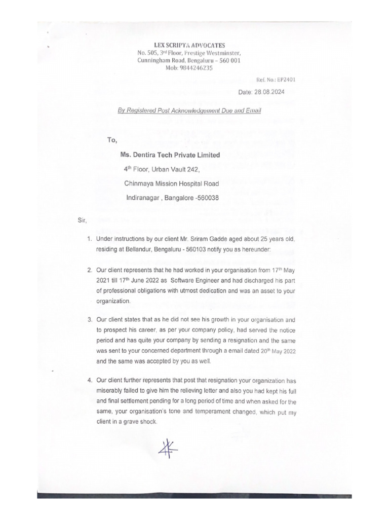 Lex Scripta Advocates-2 | PDF