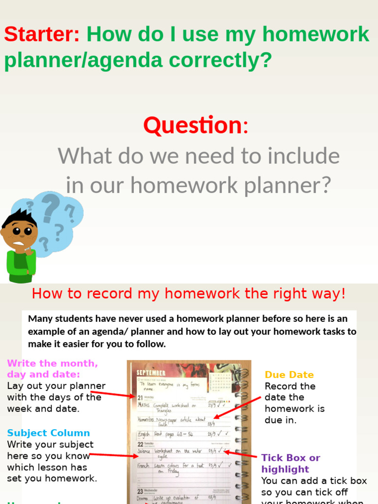 Study skills-Memory-Boosting and Homework Planner | PDF | Memory ...
