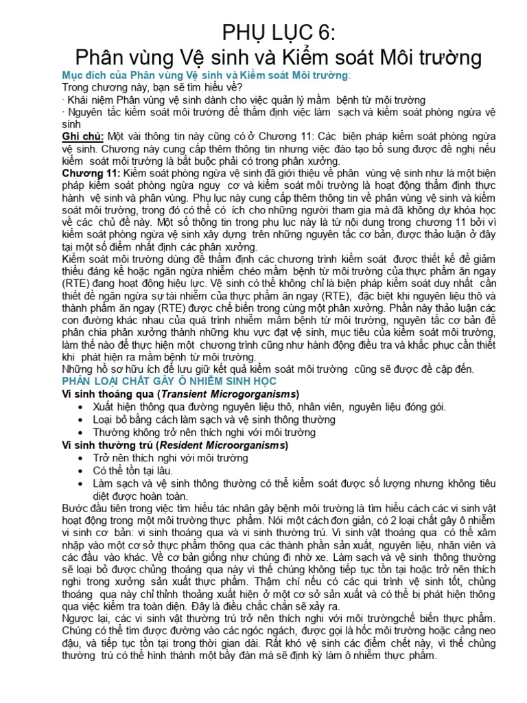Appendix 06-Phan Vung Ve Sinh | PDF