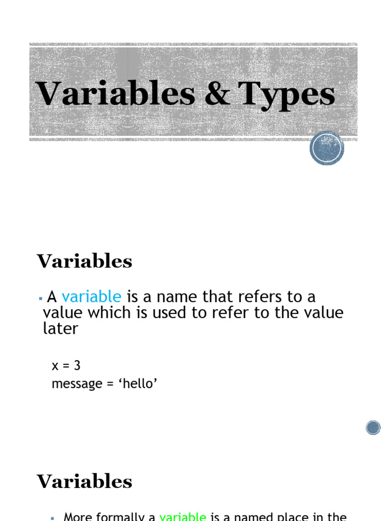 Computer Science Intro To CIntro S Lec03 | PDF | Data Type | Boolean Data Type