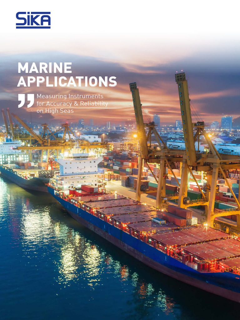 Competence Brochure Marine Applications EN | PDF | Thermometer | Flow ...