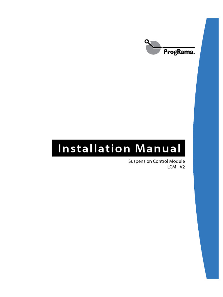 Lowering Module User Manual | PDF | Electrical Connector | Automotive Technologies