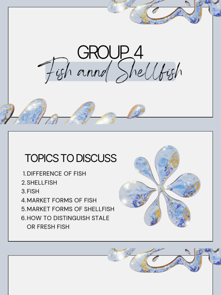 Fish and Shellfish | PDF | Shellfish | Mollusca