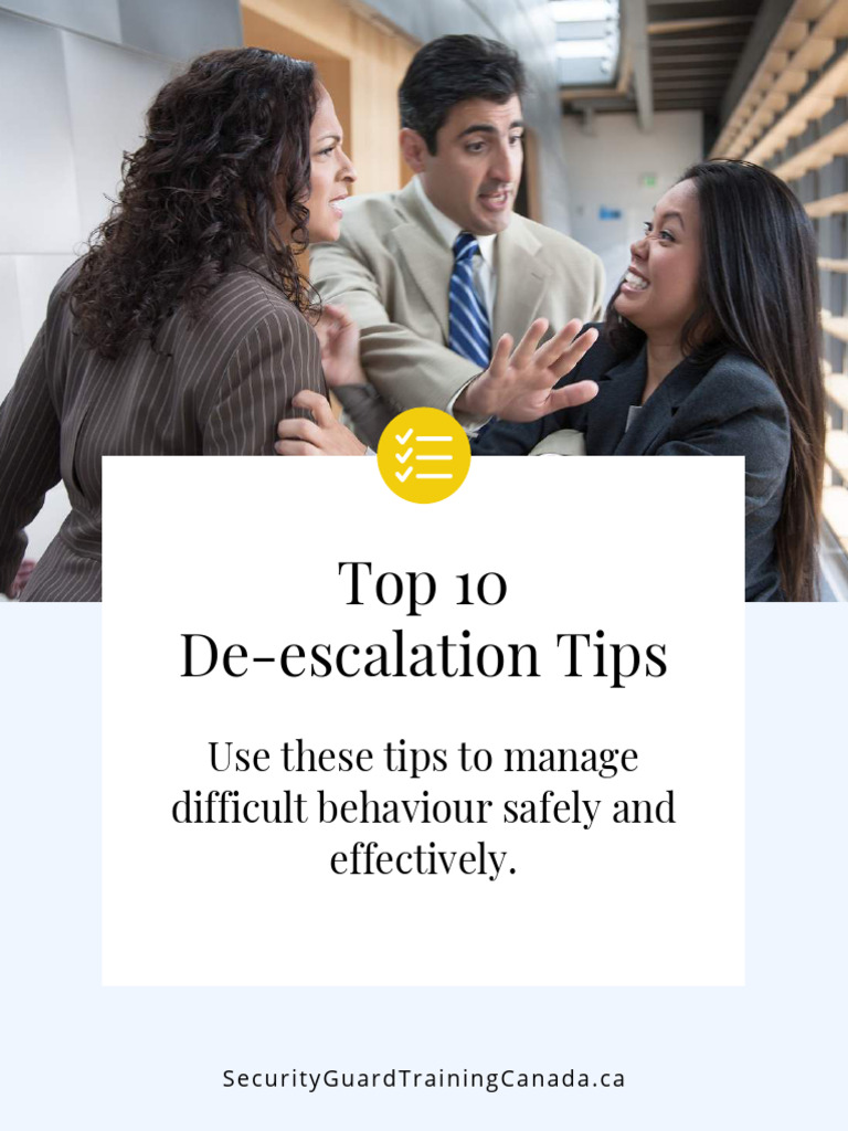 10 de Escalation Tips | PDF | Empathy | Emotions