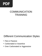 Communication Styles &matrix | PDF | Communication | Psychology